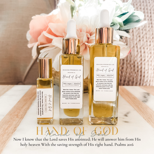 Hand of God 10ml Roller Bottle – Heavenly Promises